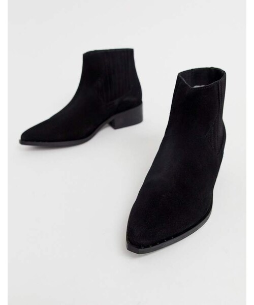 Vero Moda（-）の「Vero Moda leather boots（ブーツ）」 - WEAR
