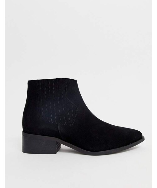 Vero Moda（-）の「Vero Moda leather boots（ブーツ）」 - WEAR