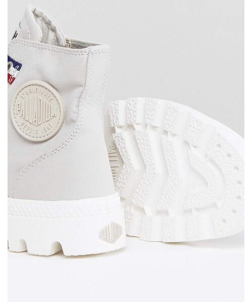 PALLADIUM（パラディウム）の「Palladium Pampa Gray Hi Rive Gauche Flat Ankle Boots ...