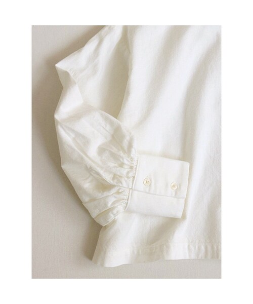 SETTO（セット）の「SETTO(セット)BS OKKAKE SHIRT オッカケシャツ WHITE（シャツ/ブラウス）」 - WEAR