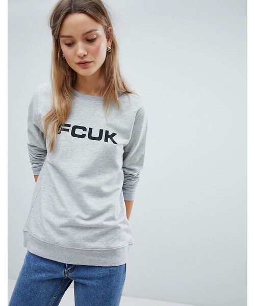 French Connection （-）の「French Connection FCUK Print Sweatshirt（スウェット ...