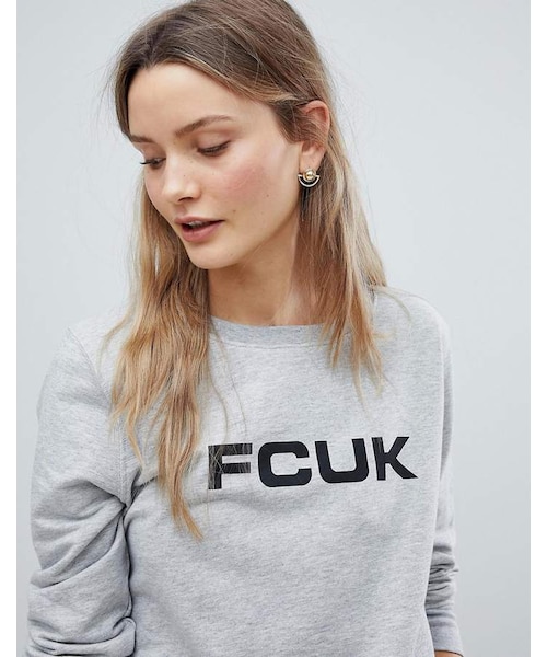 French Connection （-）の「French Connection FCUK Print Sweatshirt（スウェット ...
