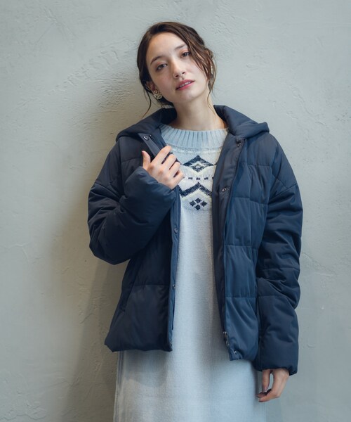 Rewde（ルゥデ）の「ｼｮｰﾄﾀﾞｳﾝ（9R22-10004）（ダウンジャケット/コート）」 - WEAR