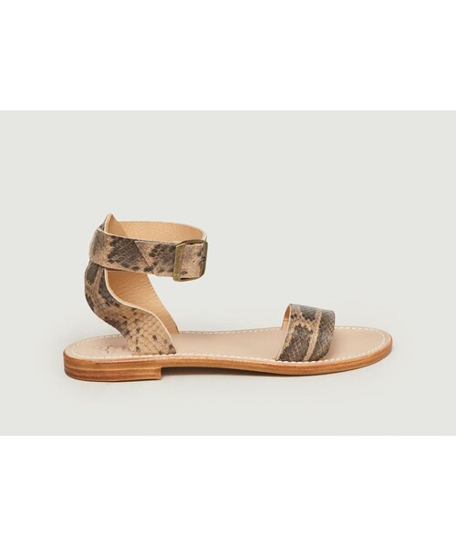 La Botte Gardiane（ラボッタガルディエーヌ）の「Sandales Mage Python（）」 - WEAR