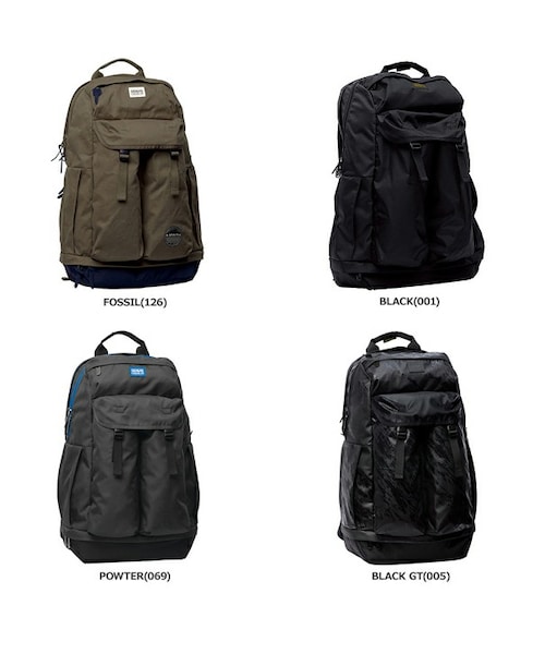 GRAVIS（グラヴィス）の「GRAVIS METRO 2 BLACK BLACKGT POWTER FOSSIL（BACK PACK ...