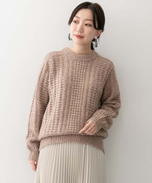 KBF（ケイビーエフ）の「KBF+ MIX刷毛針織衫（）」 - WEAR