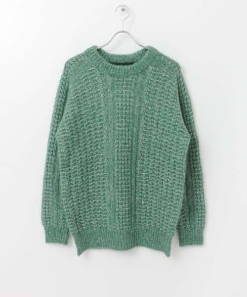 KBF（ケイビーエフ）の「KBF+ MIX刷毛針織衫（）」 - WEAR