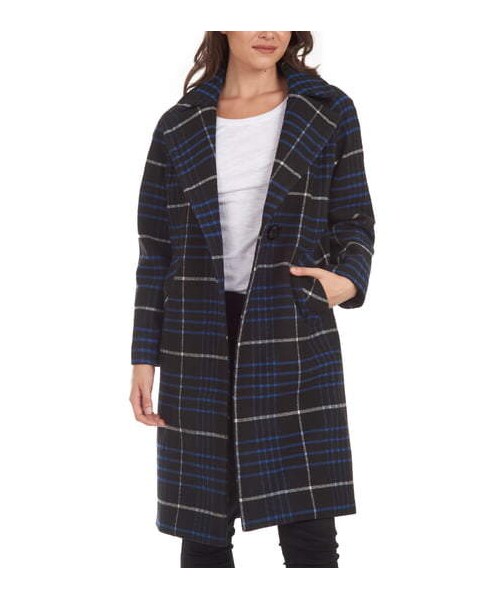Rachel Roy（レイチェルロイ）の「RACHEL Rachel Roy Windowpane Plaid Coat（）」 - WEAR