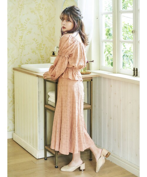 dazzlin（ダズリン）の「【ももち×dazzlin】4wayレースブラウス（トップス）」 - WEAR