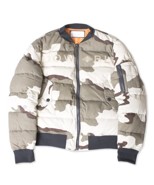 DOWBL（ダブル）の「Padding Camo MA-1（ジャケット/アウター）」 - WEAR