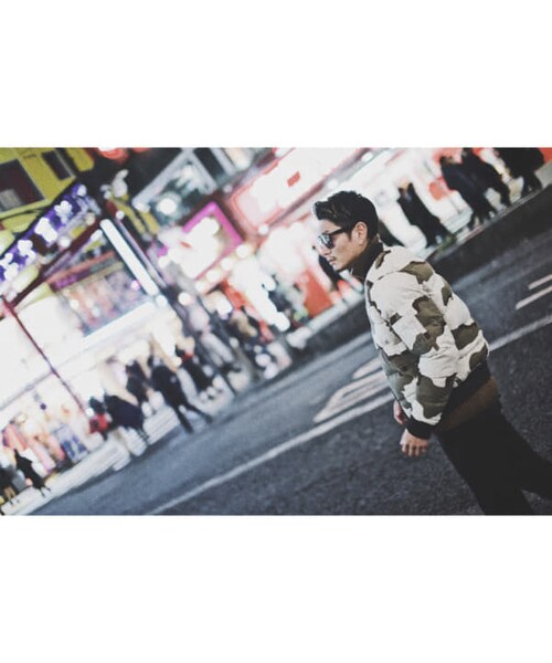 DOWBL（ダブル）の「Padding Camo MA-1（ジャケット/アウター）」 - WEAR