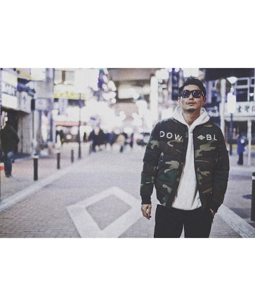 DOWBL（ダブル）の「Padding Camo MA-1（ジャケット/アウター）」 - WEAR