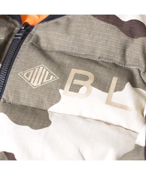 DOWBL（ダブル）の「Padding Camo MA-1（ジャケット/アウター）」 - WEAR