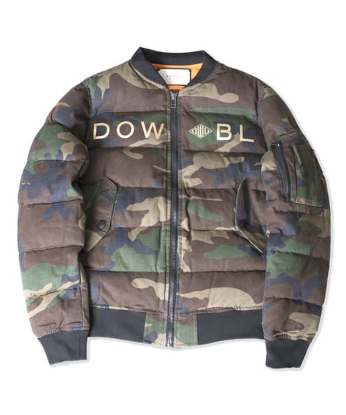 DOWBL（ダブル）の「Padding Camo MA-1（ジャケット/アウター）」 - WEAR
