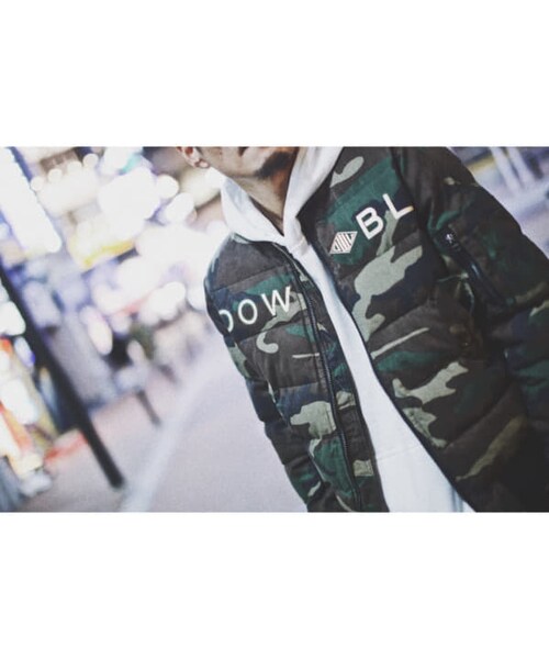 DOWBL（ダブル）の「Padding Camo MA-1（ジャケット/アウター）」 - WEAR