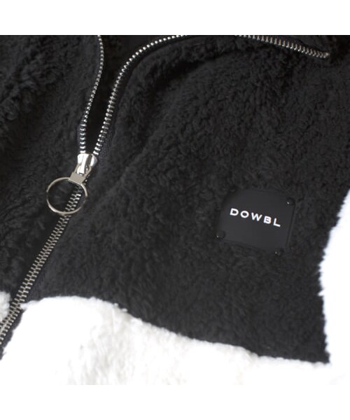 DOWBL（ダブル）の「Monochrome Combination Boa JKT（）」 - WEAR