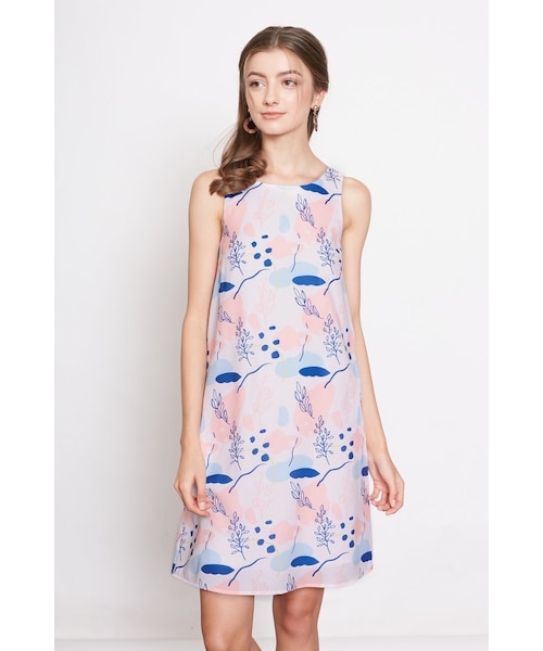 Intoxiquette（イントキシケイト）の「*INTQ LABEL* ALETHEA PRINTED TUNIC IN LIGHT ...