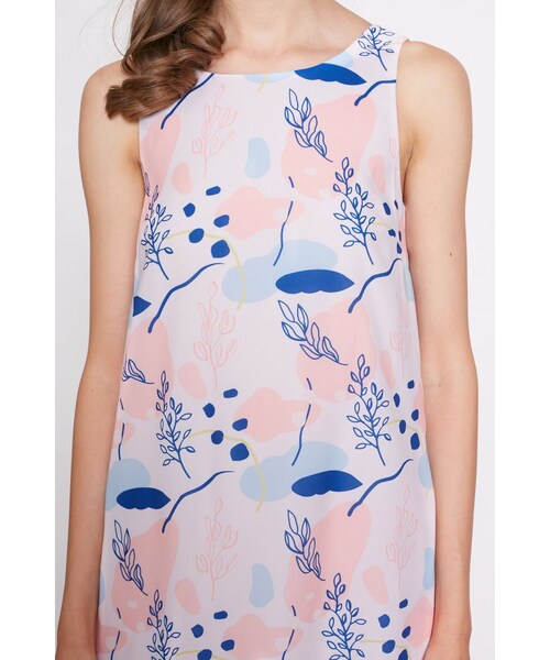 Intoxiquette（イントキシケイト）の「*INTQ LABEL* ALETHEA PRINTED TUNIC IN LIGHT ...