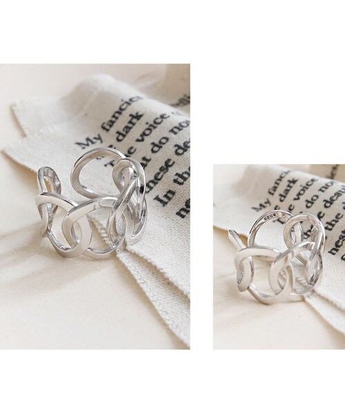 no brand（ノーブランド）の「＊LOOP＊SILVER925 RING（リング）」 - WEAR