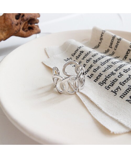 no brand（ノーブランド）の「＊LOOP＊SILVER925 RING（リング）」 - WEAR