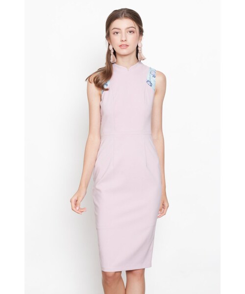 Intoxiquette（イントキシケイト）の「*INTQ LABEL* YING SHEATH CHEONGSAM DRESS IN ...
