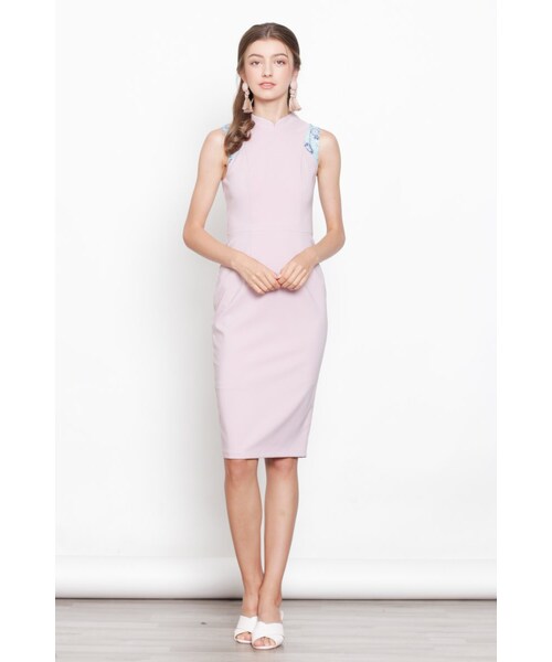Intoxiquette（イントキシケイト）の「*INTQ LABEL* YING SHEATH CHEONGSAM DRESS IN ...