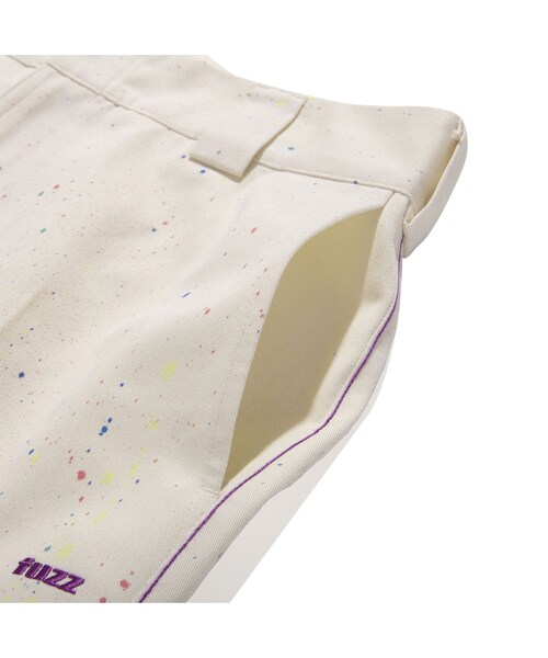 LIFUL MINIMAL GARMENTS.（ライフルミニマルガーメンツ）の「FUZZ SIDE ZIP PAINT SPLATTER ...