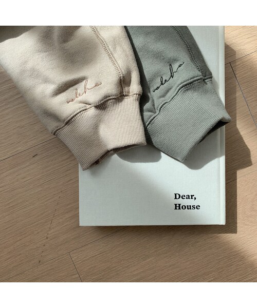 no brand（ノーブランド）の「【nokcha original】stitch mtm/khaki_nt0326（Tシャツ/カットソー ...