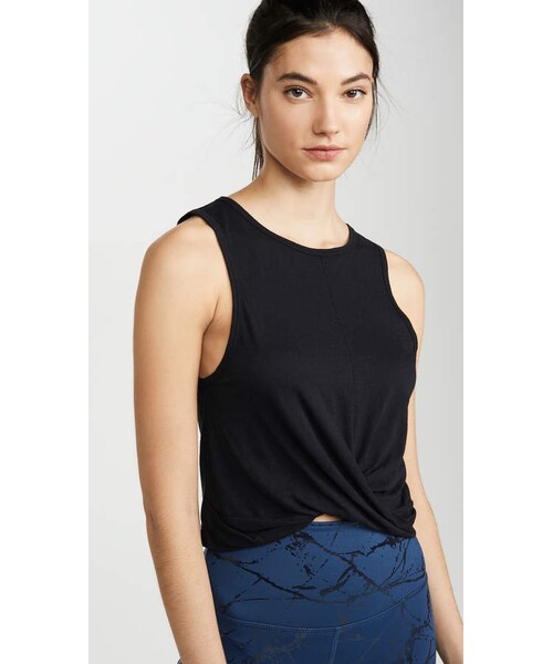 Beyond Yoga（ビヨンドヨガ）の「Beyond Yoga Crossroads Reversible Cropped Tank（T ...