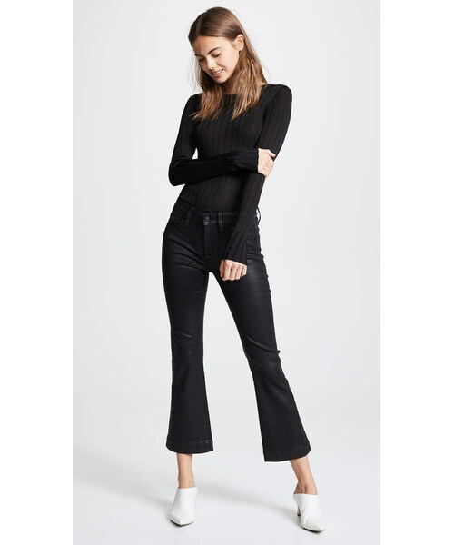 HABITUAL（ハビチュアル）の「Habitual Kaira Ankle Semi Flare Coated Jeans（デニムパンツ ...