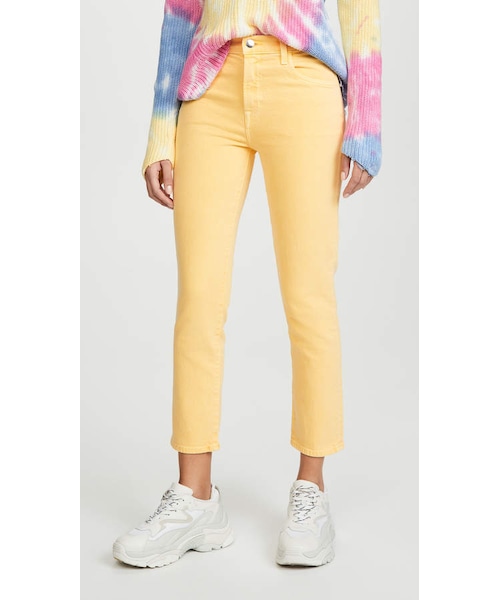 J BRAND（ジェイブランド）の「J Brand Ruby High Rise Crop Cigarette Jeans（デニムパンツ ...