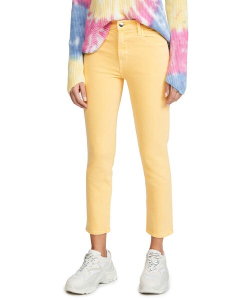 J BRAND（ジェイブランド）の「J Brand Ruby High Rise Crop Cigarette Jeans（デニムパンツ ...