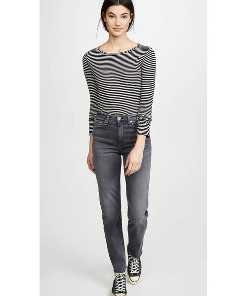 rag & bone（ラグアンドボーン）の「Rag & Bone/Jean Nina High-Rise Cigarette Jeans（デニムパンツ）」 - WEAR