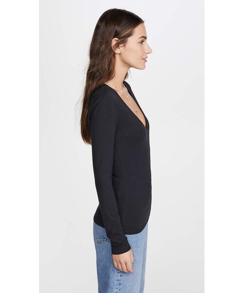 J BRAND（ジェイブランド）の「J Brand Runway V Neck Tee（）」 - WEAR