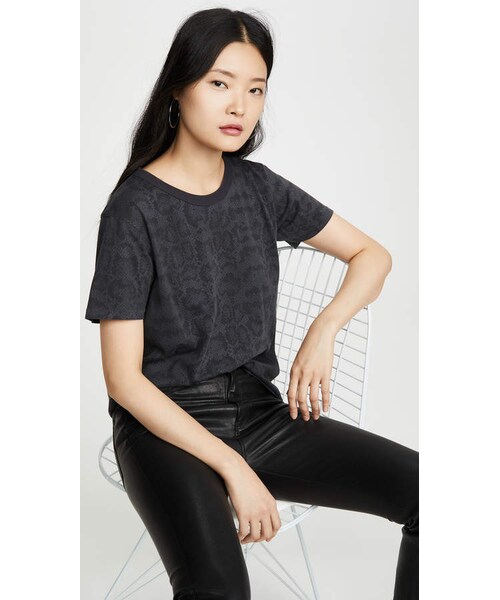 Anine Bing（アニー ビング）の「Anine Bing Python Tee（Tシャツ/カットソー）」 - WEAR