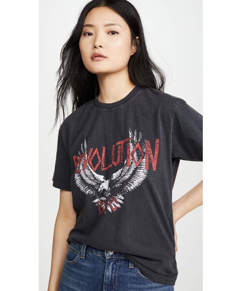 Anine Bing（アニー ビング）の「Anine Bing Revolution Tee（Tシャツ/カットソー）」 - WEAR