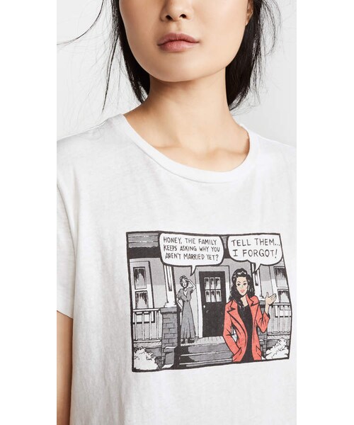 Re（アールイー）の「Re/Done Classic Tee I Forgot（Tシャツ/カットソー）」 - WEAR