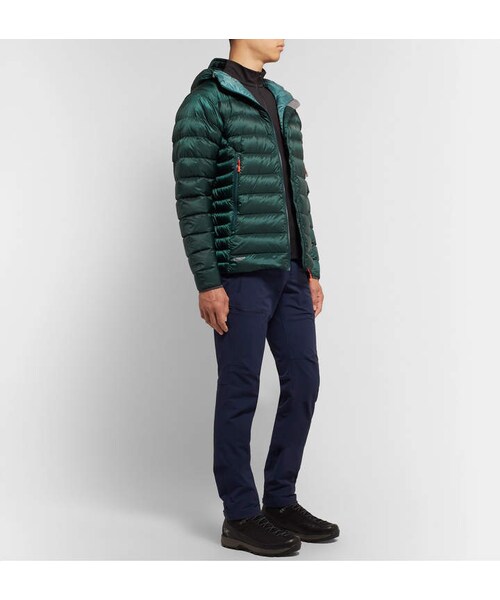 Rab（ラブ）の「Rab Electron Quilted Pertex Quantum Pro Hooded Down Jacket ...