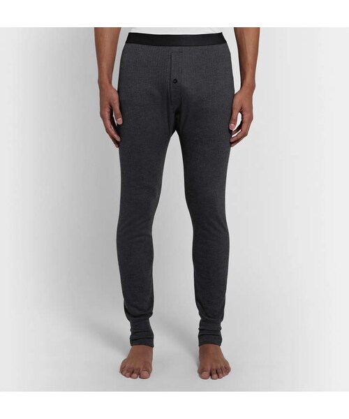 SUNSPEL（サンスペル）の「Sunspel Thermal Viloft-Blend Tights（ルームウェア/パジャマ）」 - WEAR