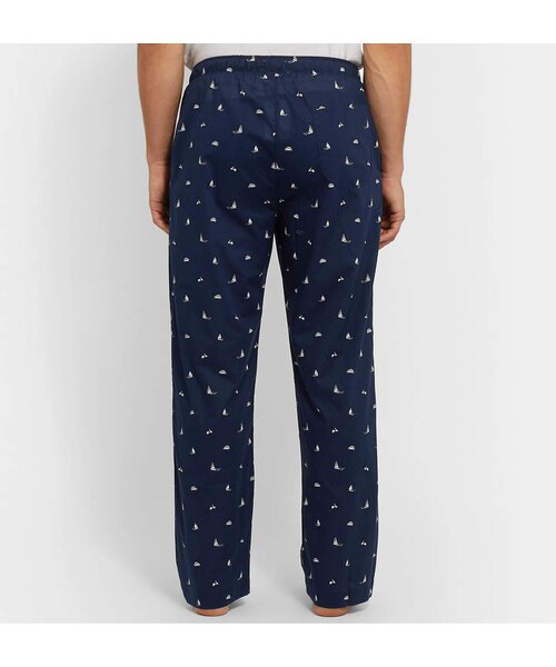 Derek Rose（-）の「Derek Rose Nelson 73 Printed Cotton-Poplin Pyjama ...