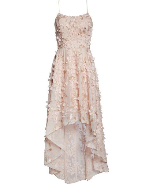Xscape Evenings( )の「xscape 3d Floral High Low Gown(ワンピース)」 Wear