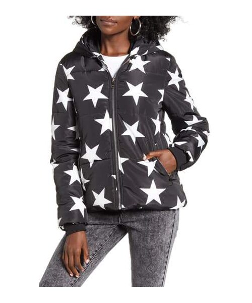 Vigoss（ヴィゴス）の「Vigoss Star Print Puffer Jacket（）」 - WEAR