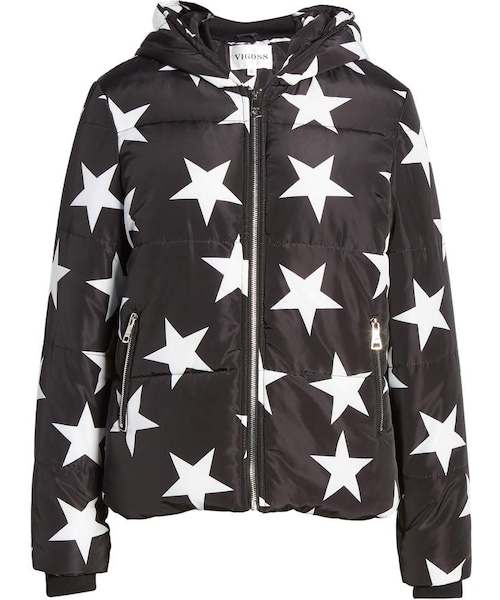 Vigoss（ヴィゴス）の「Vigoss Star Print Puffer Jacket（）」 - WEAR