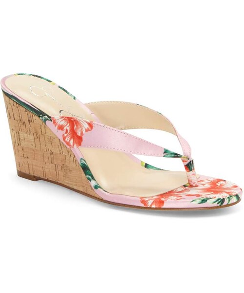 Jessica Simpson（ジェシカシンプソン）の「Jessica Simpson Coyrie Wedge Flip Flop（その他シューズ）」 - WEAR