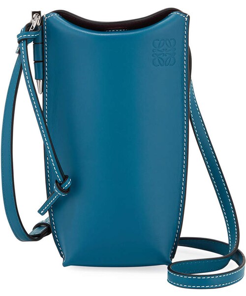 LOEWE（ロエベ）の「Loewe Gate Pocket Classic Calf Leather Bucket Bag（ショルダーバッグ ...