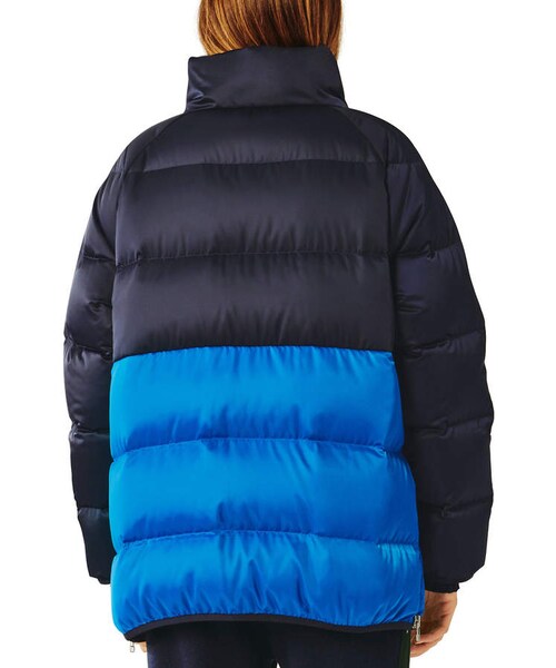 Tory Sport（トリースポーツ）の「Tory Sport Colorblock Down Satin Quilted Pullover ...