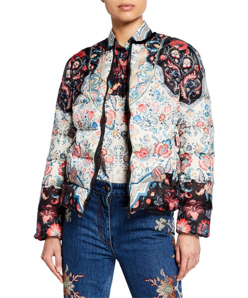 ETRO（エトロ）の「Etro Quilted Short Puffer Jacket（）」 - WEAR