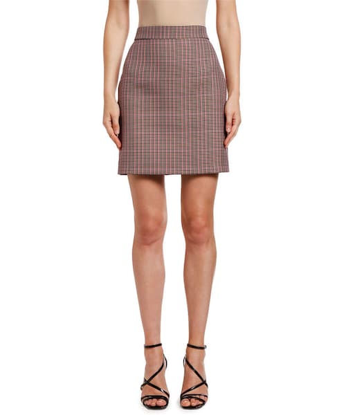 MSGM（エムエスジーエム）の「Msgm Gonna Plaid Mini Skirt（スカート）」 - WEAR