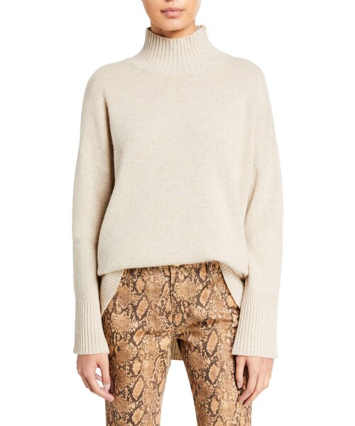 Frame（フレーム）の「Frame High-Low Sustainable Cashmere Turtleneck Sweater（ニット ...