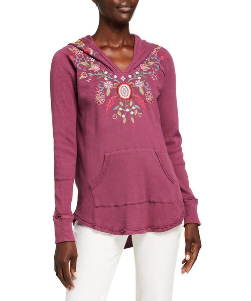 JOHNNY WAS（ジョニーワズ）の「Johnny Was Hulda Long-Sleeve Thermal Hoodie ...